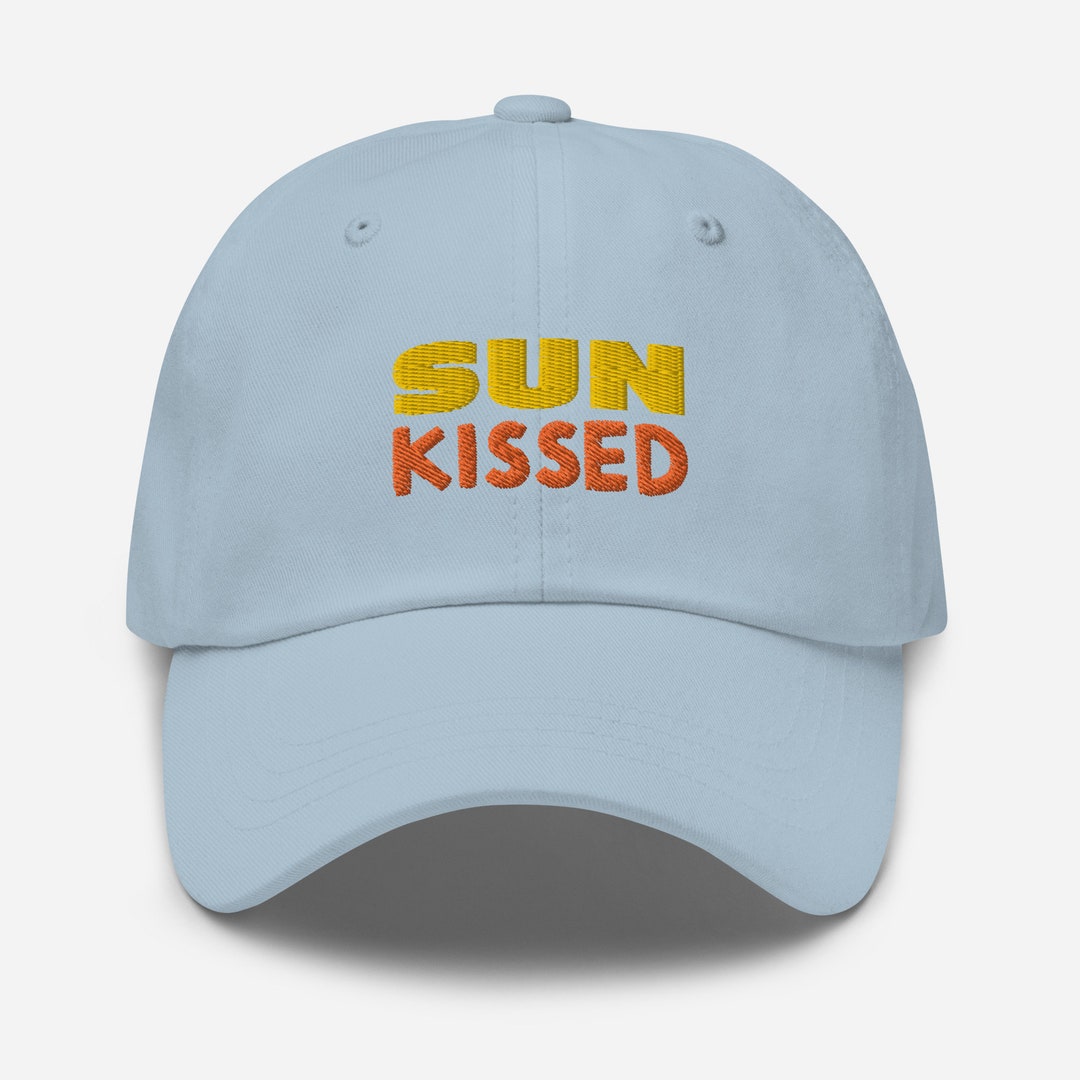 Sun Kissed Hat Embroidered Sun Kissed Dad Hat Summer Gift Cap Kissed ...