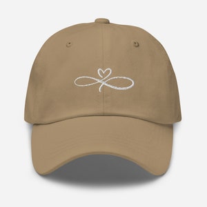 Infinity Symbol Hat Embroidered Forever Dad Hat Lovers Gift Infinity ...