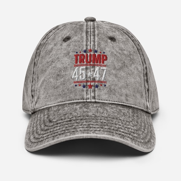 Trump 45 47 Hat - Etsy