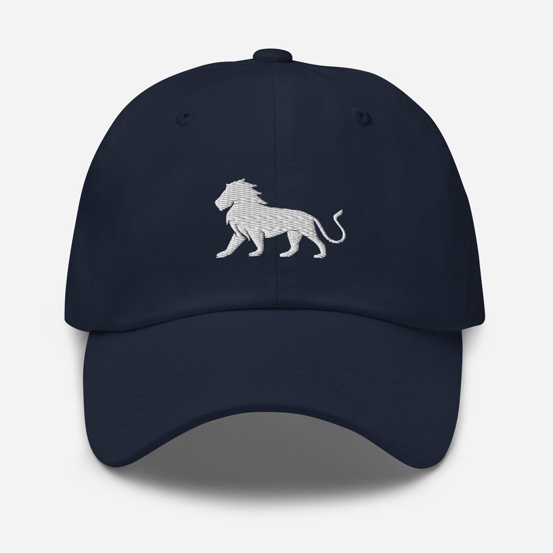 Leo Embroidered Hat, Lion Dad Hat Birthday August Leo Zodiac Sign Cap ...