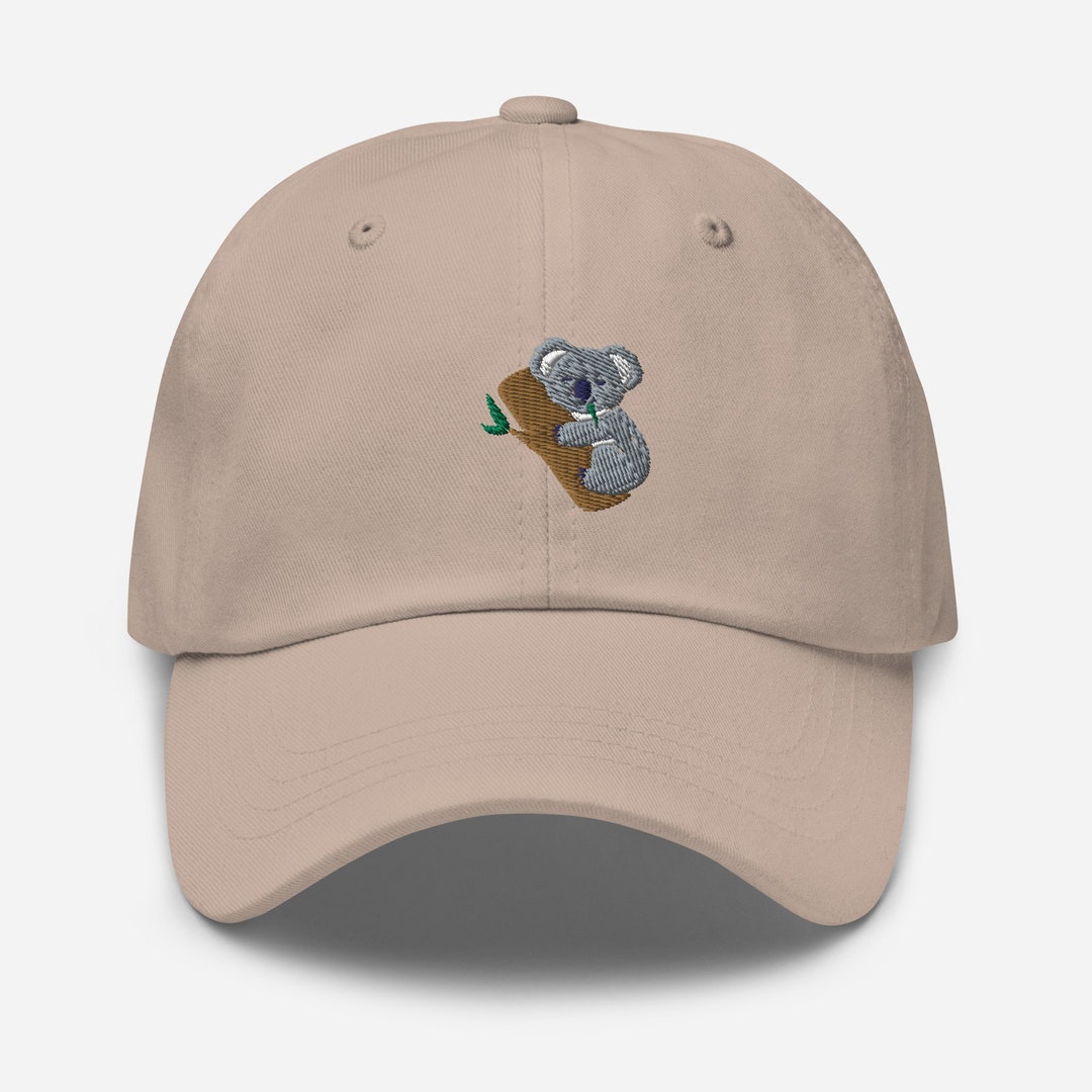 Koala Hat Embroidered Koala Animal Dad Hat Koala Gifts Koala Lover Cap ...