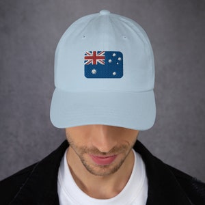 Australia Flag Embroidered Hat Australia Dad Hat Embroidered Australia ...