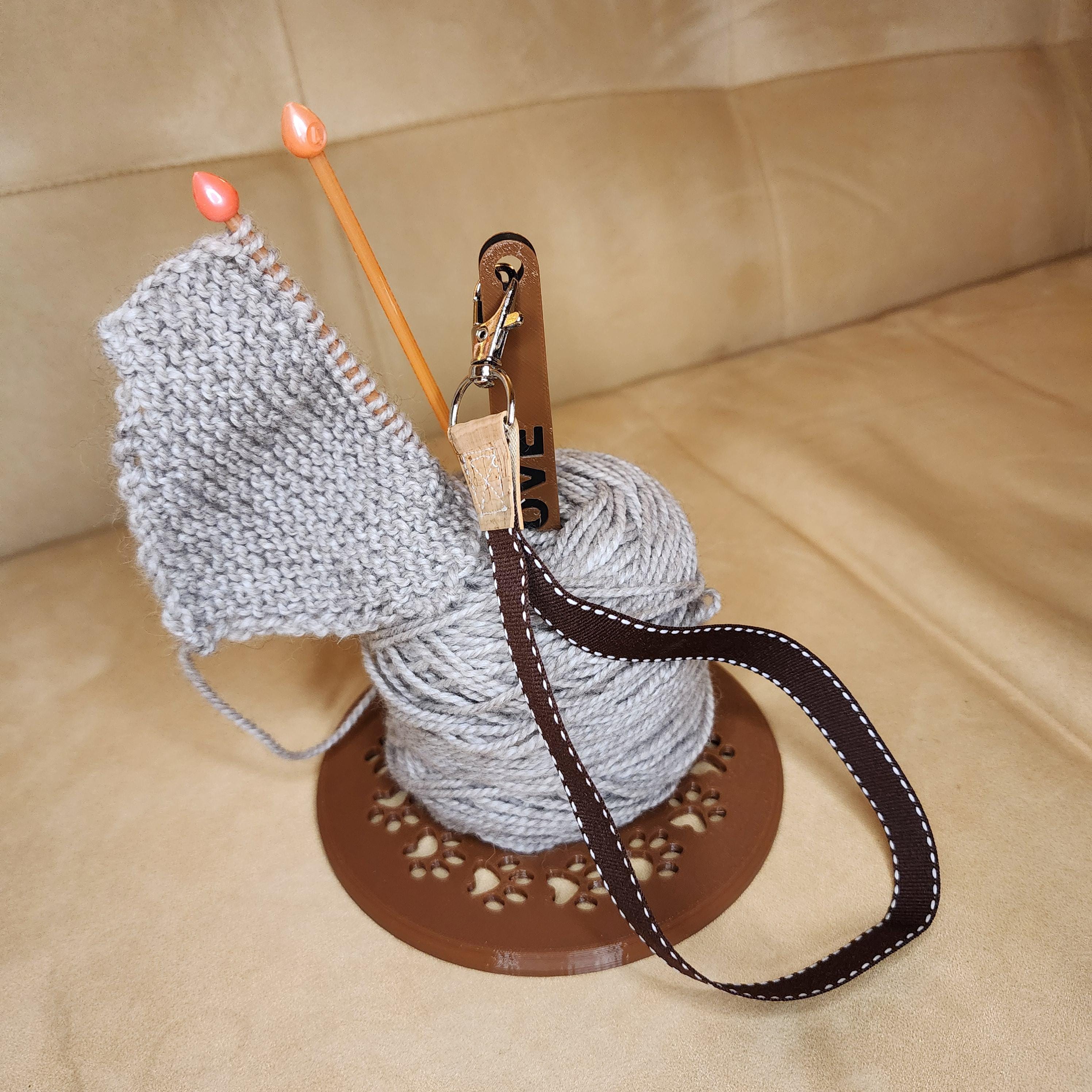 Portable Mini-minder Yarn Holder – 3D Printed Knitting Accessory - Etsy