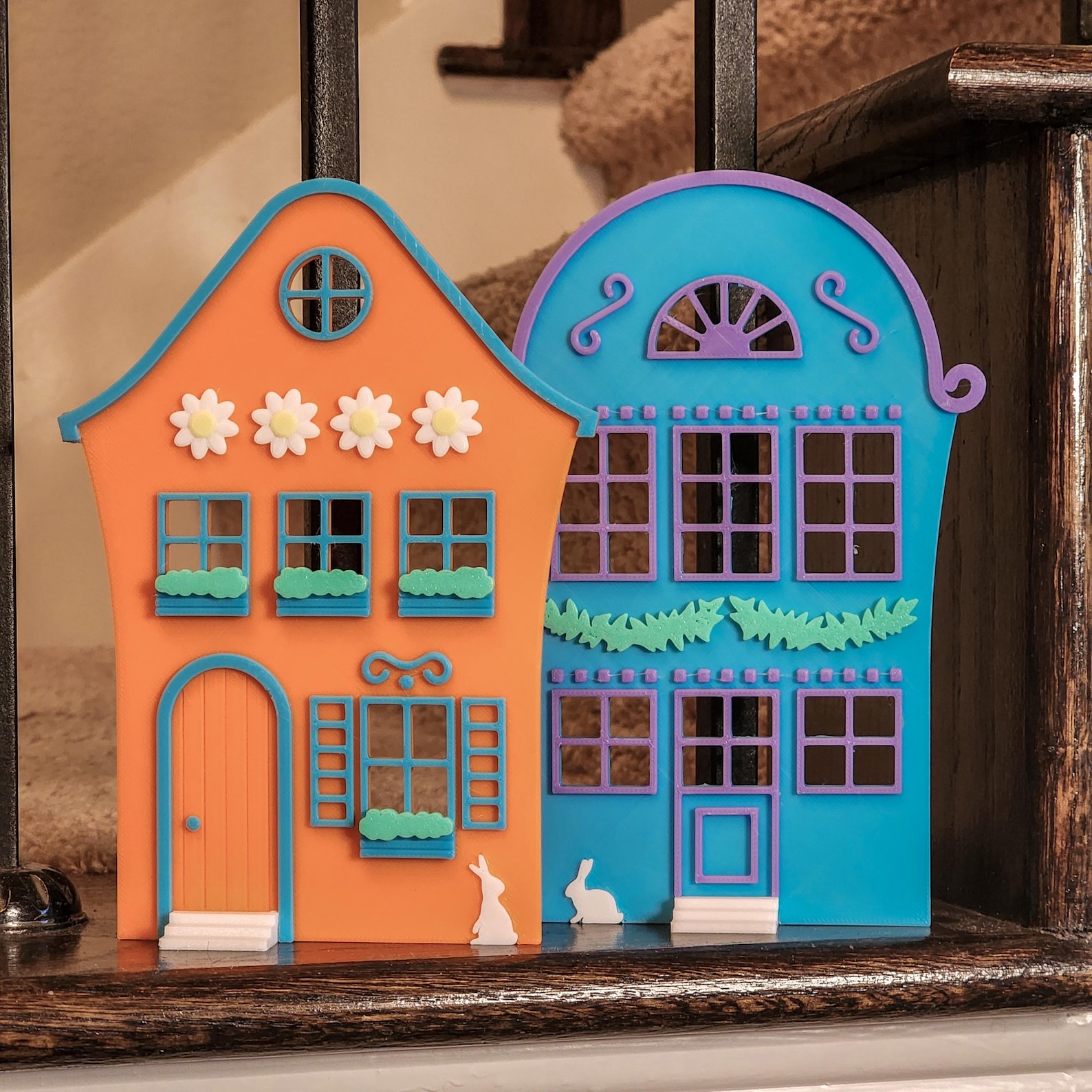 Whimsical 3D Printed Easter Village Houses – Bring Spring Magic to Your ...