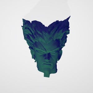 Garou 3D Printable STL File One Punch Man Villain Figure - Etsy