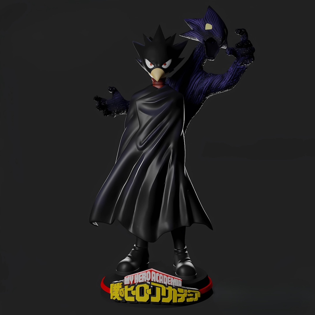 Fumikage Tokoyami & Dark Shadow STL My Hero Academia 3D Model - Etsy