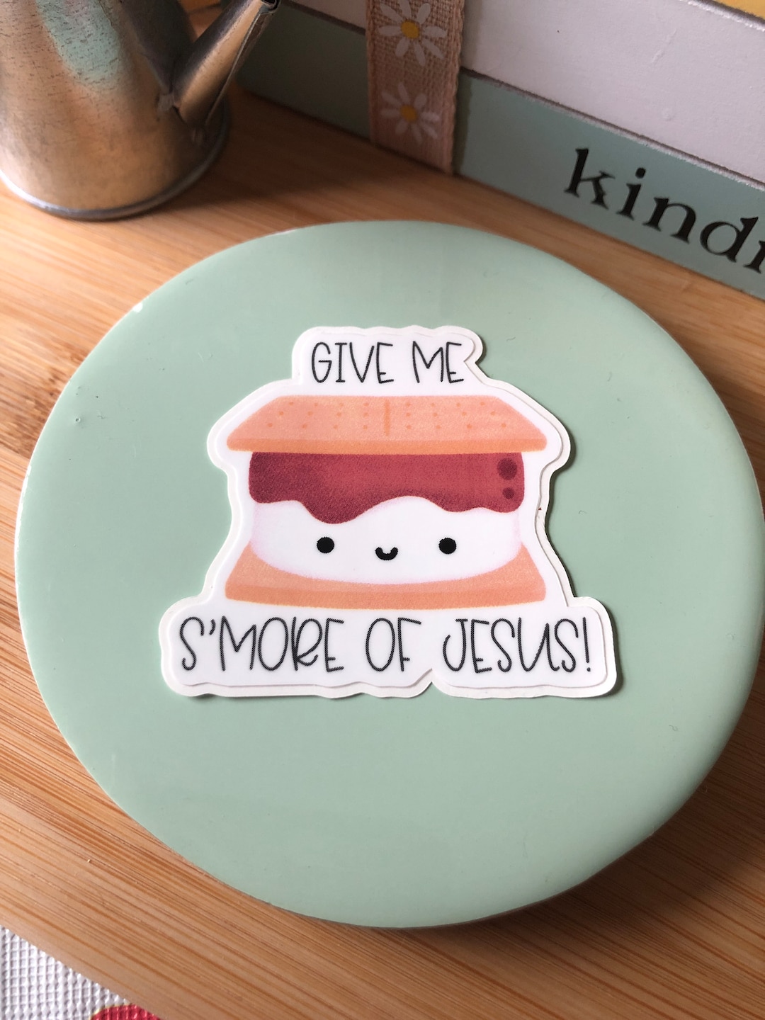 Give Me S'more of Jesus | Scripture Sticker | Laptop Decal | Water ...