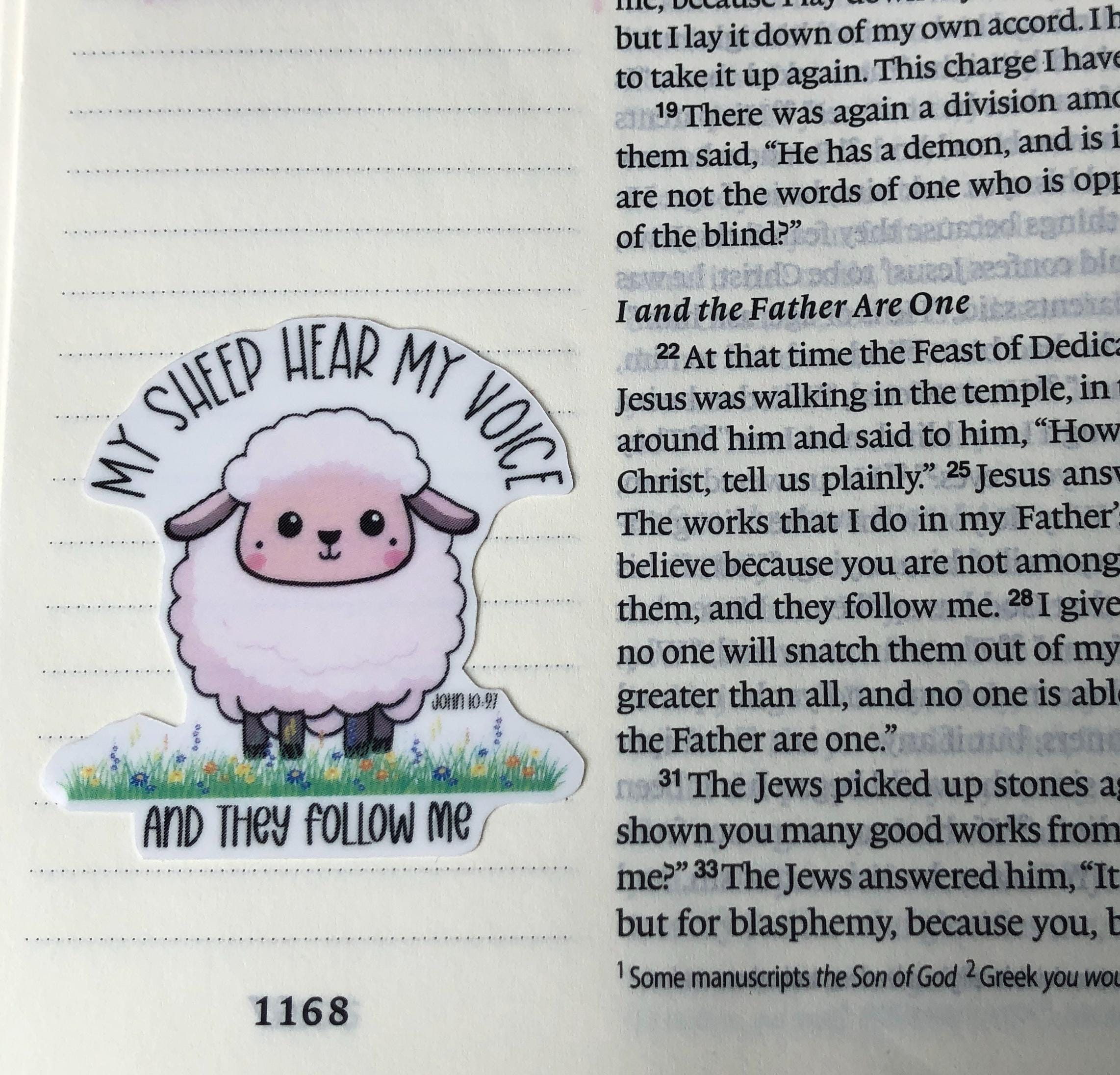 My Sheep Hear My Voice and They Follow Me | John 10:27 | Scripture ...