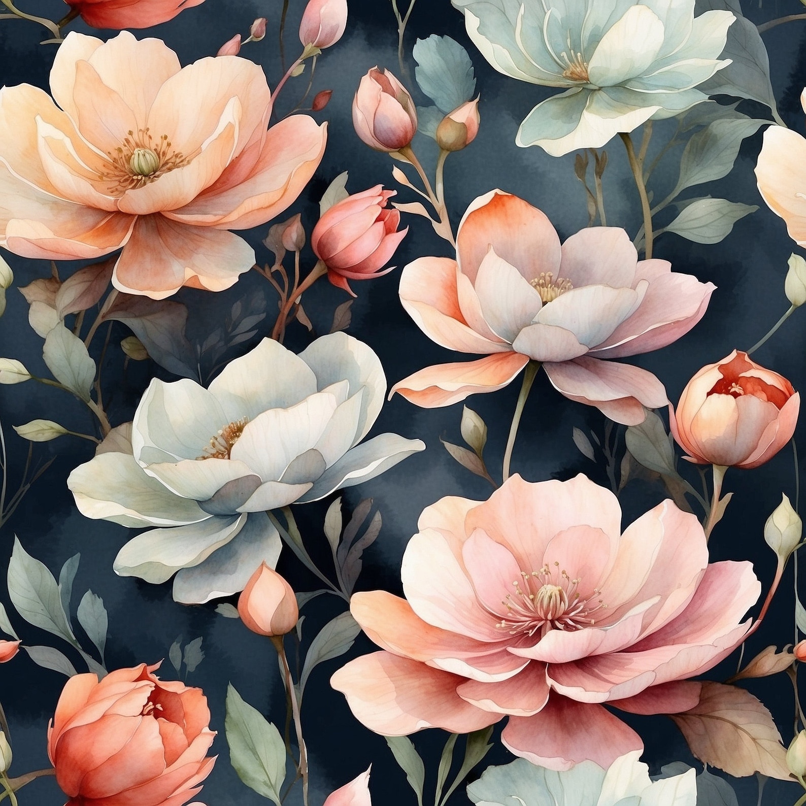 Flower Pattern - Etsy