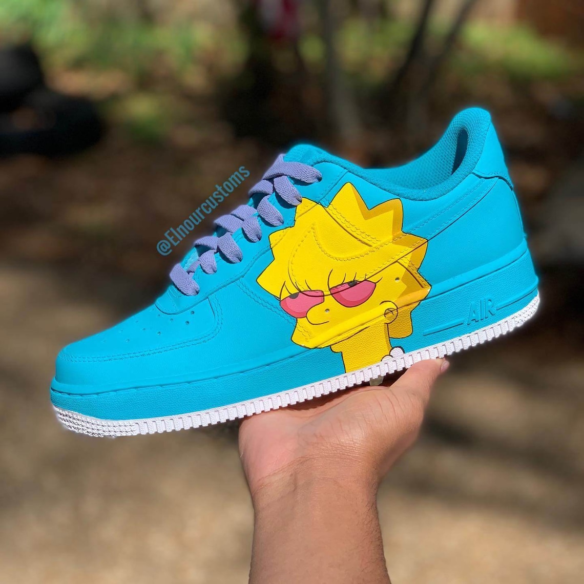 Custom Simpsons Air Force 1 Perfect Gift for Any Occasion on Etsybuy ...