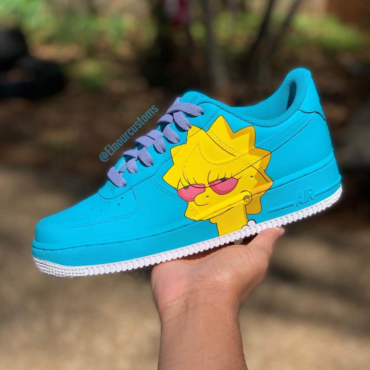 Custom Simpsons Air Force 1 Perfect Gift for Any Occasion on Etsybuy ...