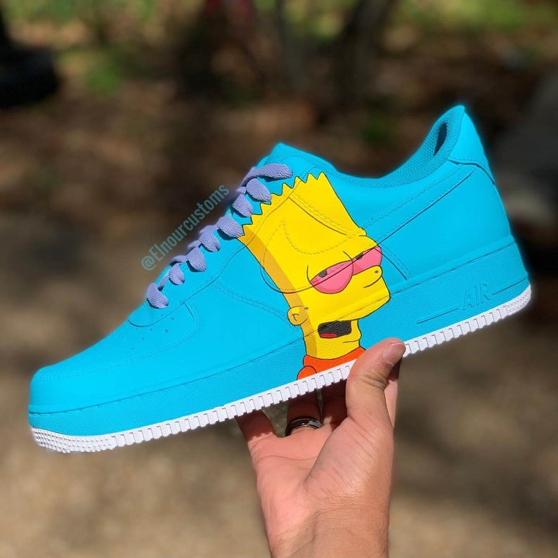 Custom Simpsons Air Force 1 Perfect Gift for Any Occasion on Etsybuy ...