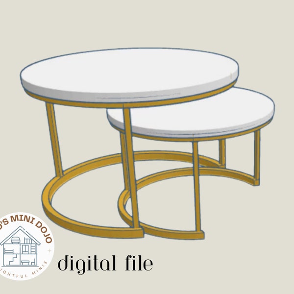 Nesting Tables - Etsy