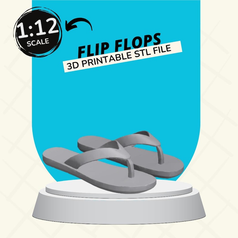 Miniature Flip Flops - Etsy