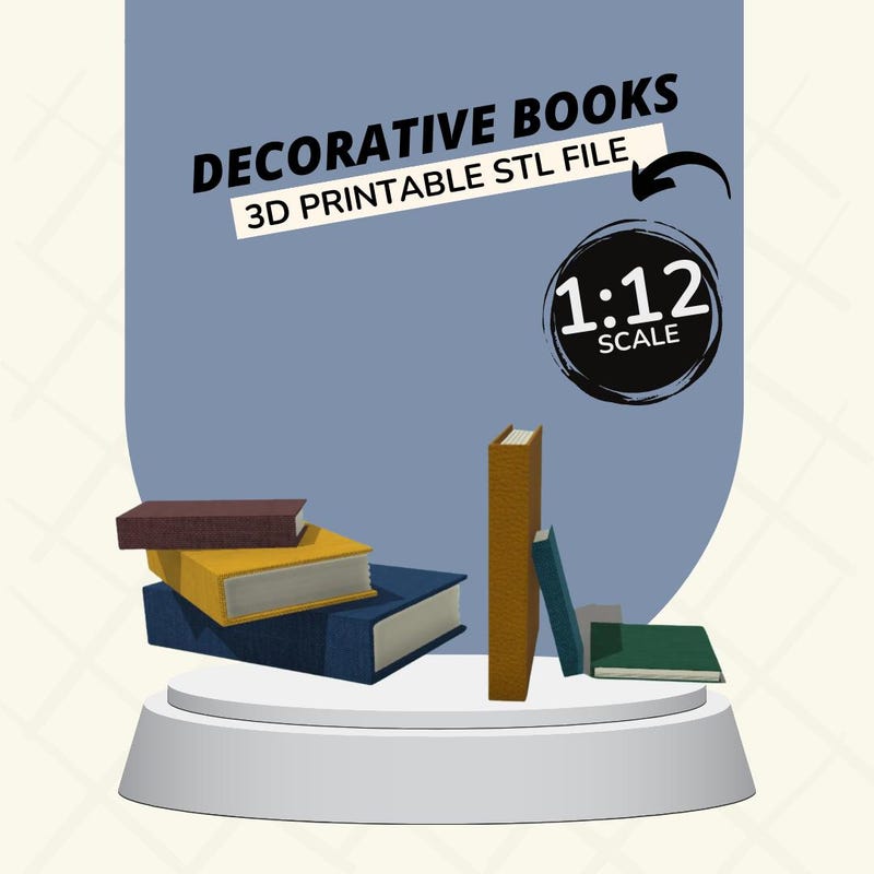 112 Scale 3d Print Book - Etsy