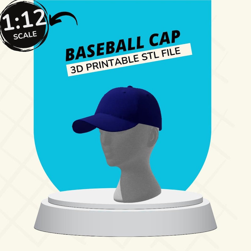 Dollhouse 1:12 Scale Cap - Etsy