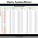 Back to Work Pumping Tracker - Etsy