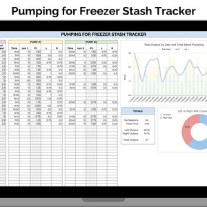 Back to Work Pumping Tracker - Etsy