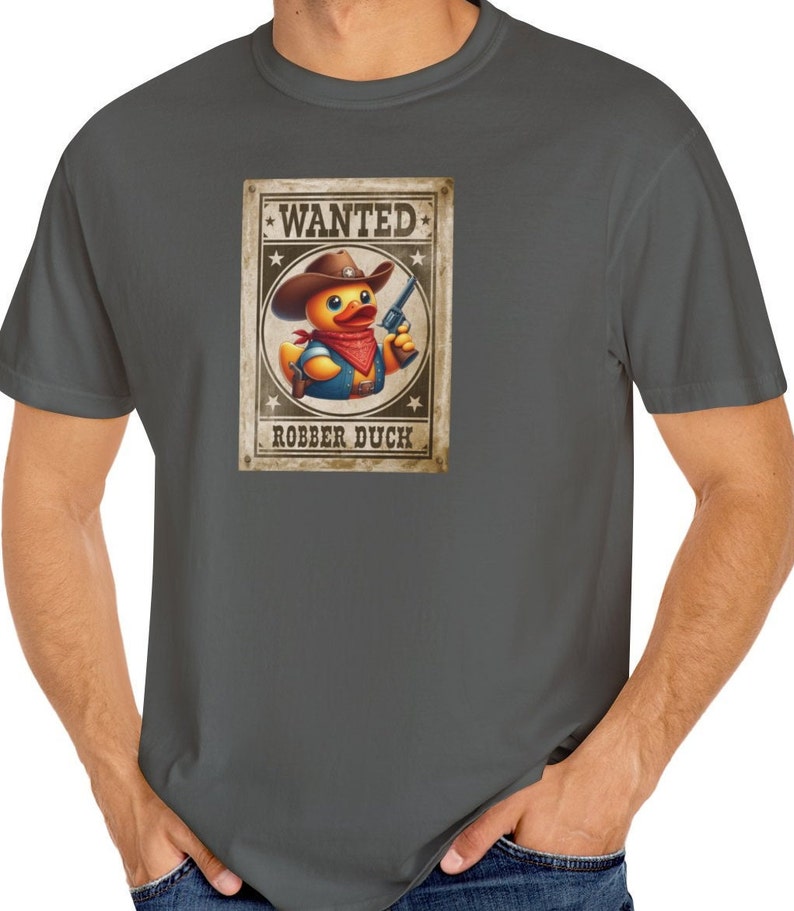 Wanted Rubber Duck, Robber Duck, Duck Shirt, Cowboy, Saloon, Southwest Duck, Gift for Her, Gift ...
