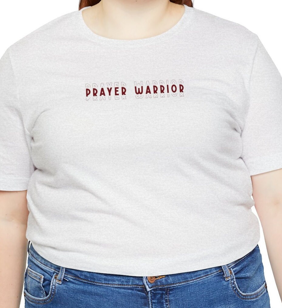 Prayer Warrior Shirt, Warrior, Prayer Shirt, Religious Shirt, Spiritual ...
