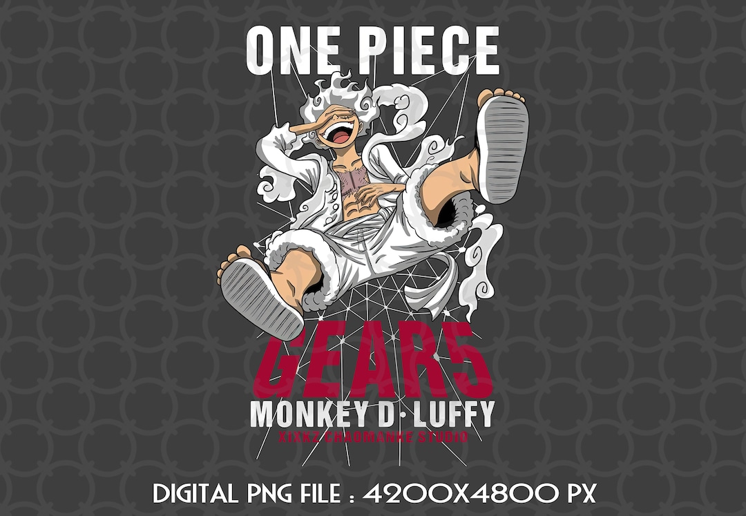 One Piece Gear 5 Monkey D Luffy Png Anime Png Luffi Nika Png - Etsy