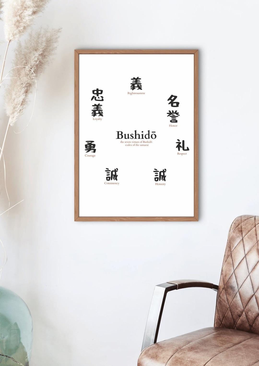 Bushido - Codex of a Samurai | Japanese Bushido 7 Virtues | Samurai ...