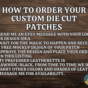 Custom Die Cut Patches for Business Logo Patches DIY Iron on Patch Faux ...