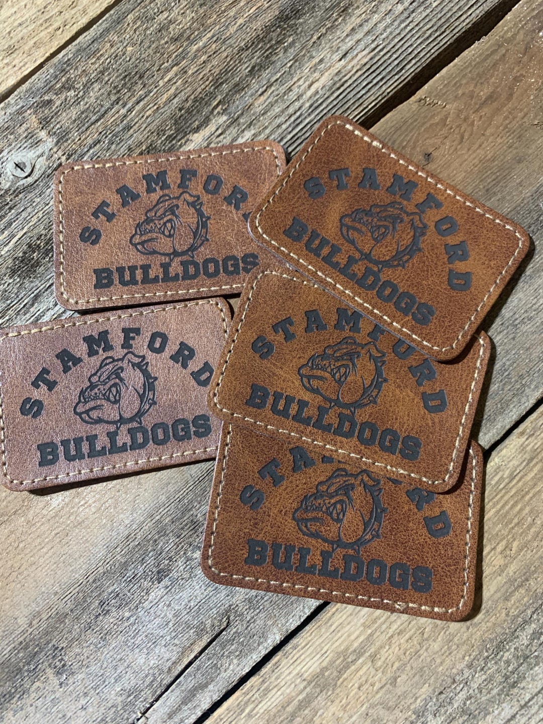 Custom Leatherette Iron on Patch: Sports Team Logo, Mascot, or Name - Etsy