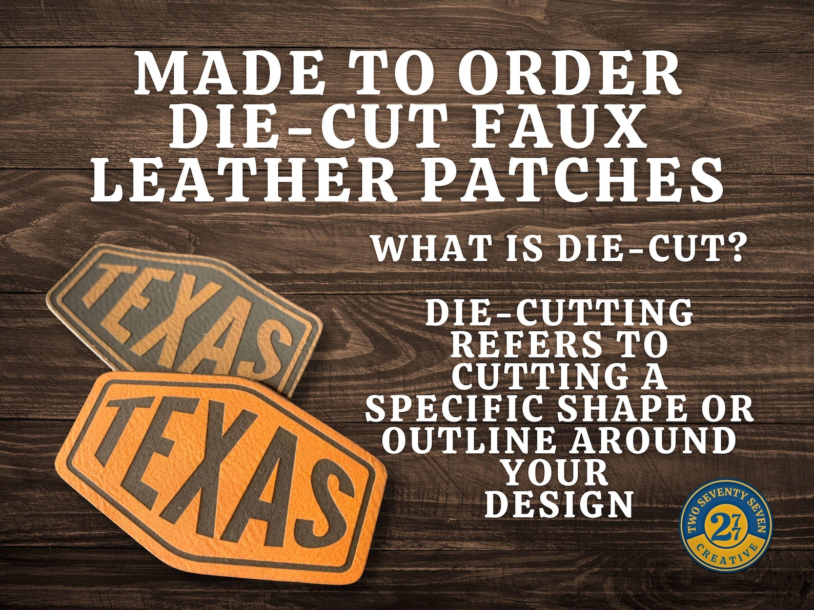 Custom Die Cut Patches for Business Logo Patches DIY Iron on Patch Faux ...