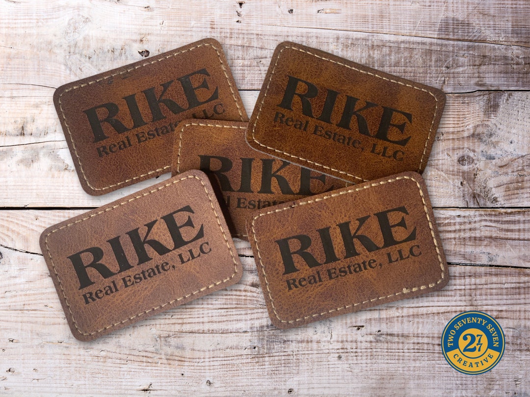 Custom Iron on Patches for Business Logo Patches DIY Iron on Patch Faux ...