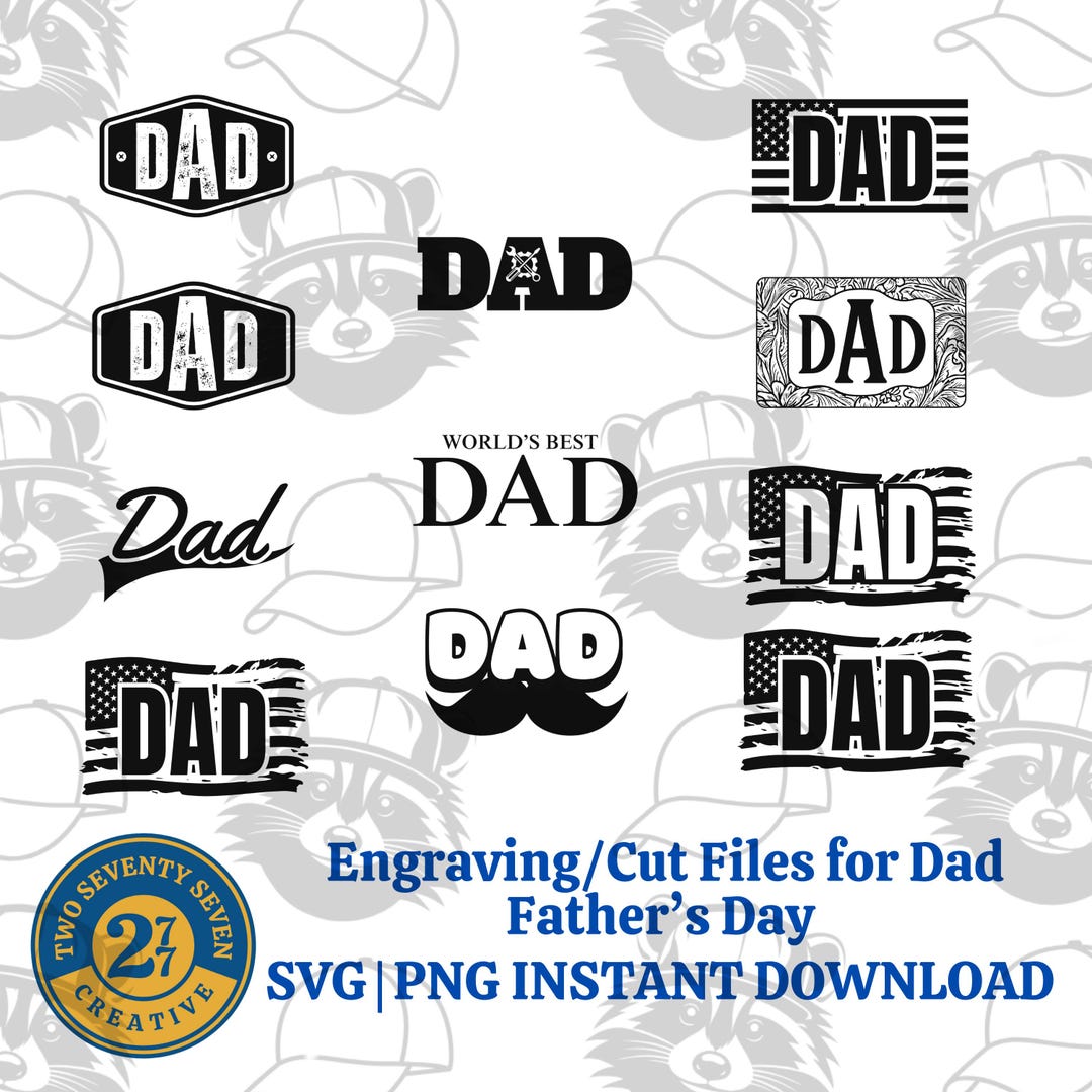 Dad Laser Svg Cricut Files Bundle PNG Laser Engraving File for Dad ...