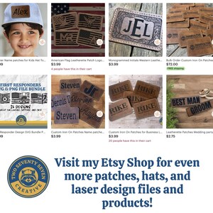 Custom Die Cut Patches for Business Logo Patches DIY Iron on Patch Faux ...
