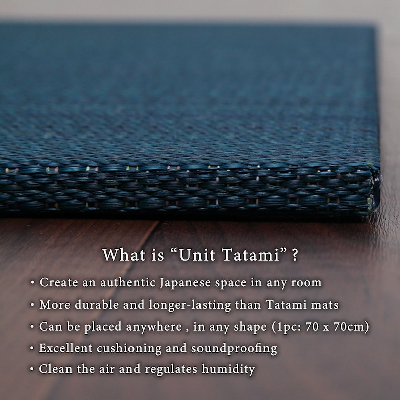 Unit Tatami Mat Japanese Rush Grass, Fluffy Area Rug Goza Igusa ...