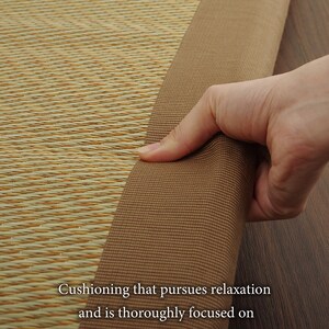 Tatami Nap Mat, 100% Japanese Rush Grass, 90×200cm Fluffy Foldable ...