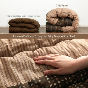 Kotatsu Futon & Mat Set Fluffy Premium Cotton Blanket Table Square ...