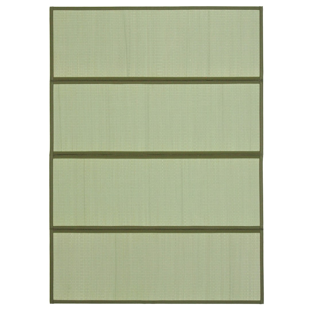 Tatami Mat 100% Japanese Rush Grass, 140200cm Foldable Nap Mat Green ...