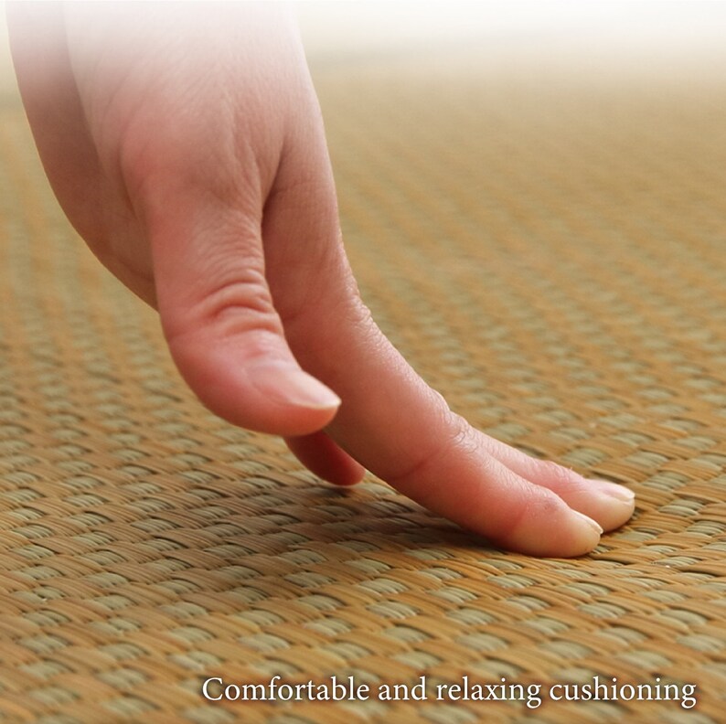 Unit Tatami Mat Japanese Rush Grass Fluffy Area Rug Goza - Etsy