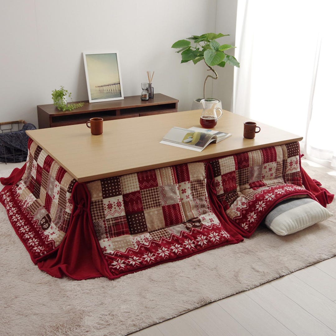 Kotatsu Futon Comforter Compact Space Table Square Rectangle ...