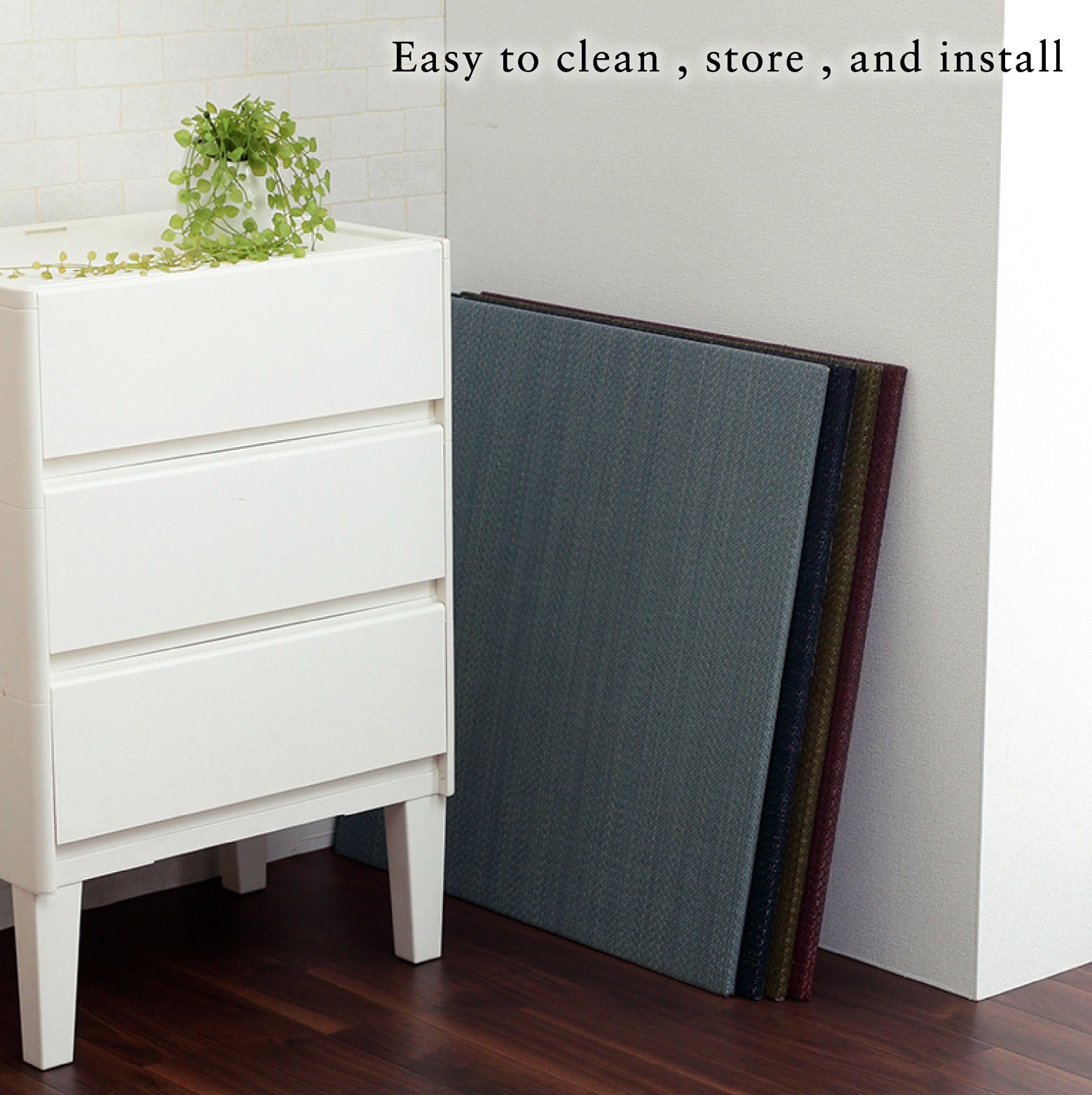 Unit Tatami Mat Japanese Rush Grass, Fluffy Area Rug Goza Igusa ...