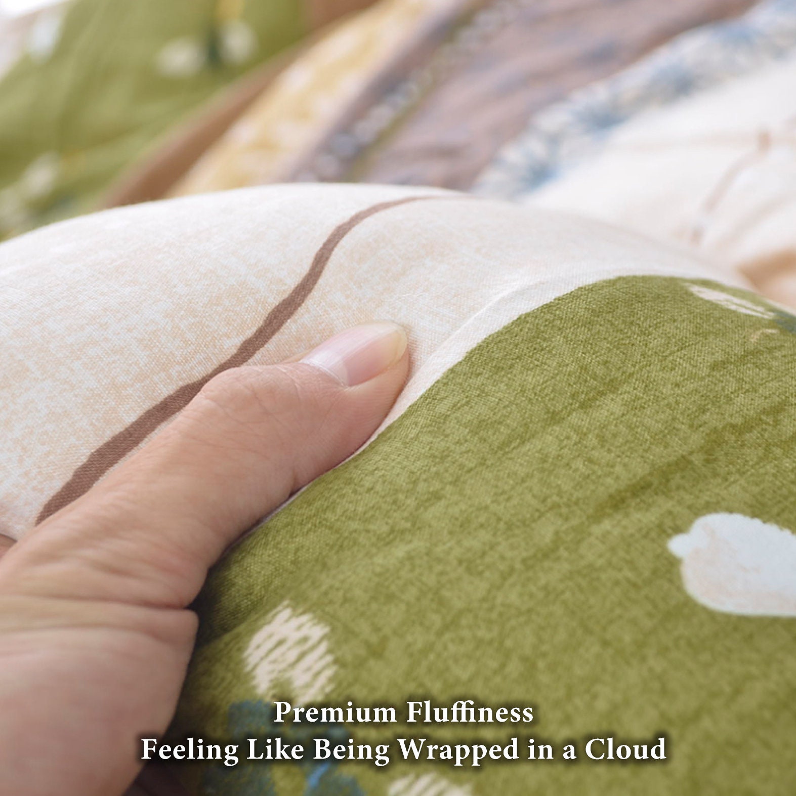 Kotatsu Futon & Mat Set Fluffy Premium Cotton Blanket Table Square ...