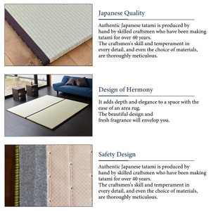 Tatami Mat 100% Japanese Rush Grass, Area Rug Goza Igusa, Traditional ...