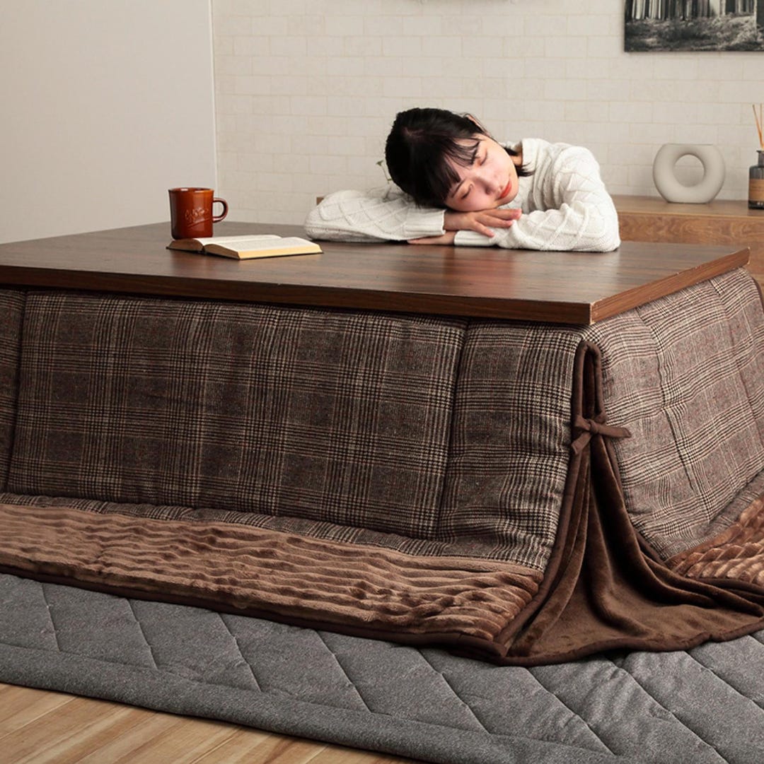 Kotatsu Futon Comforter Compact Space Table Square Rectangle ...