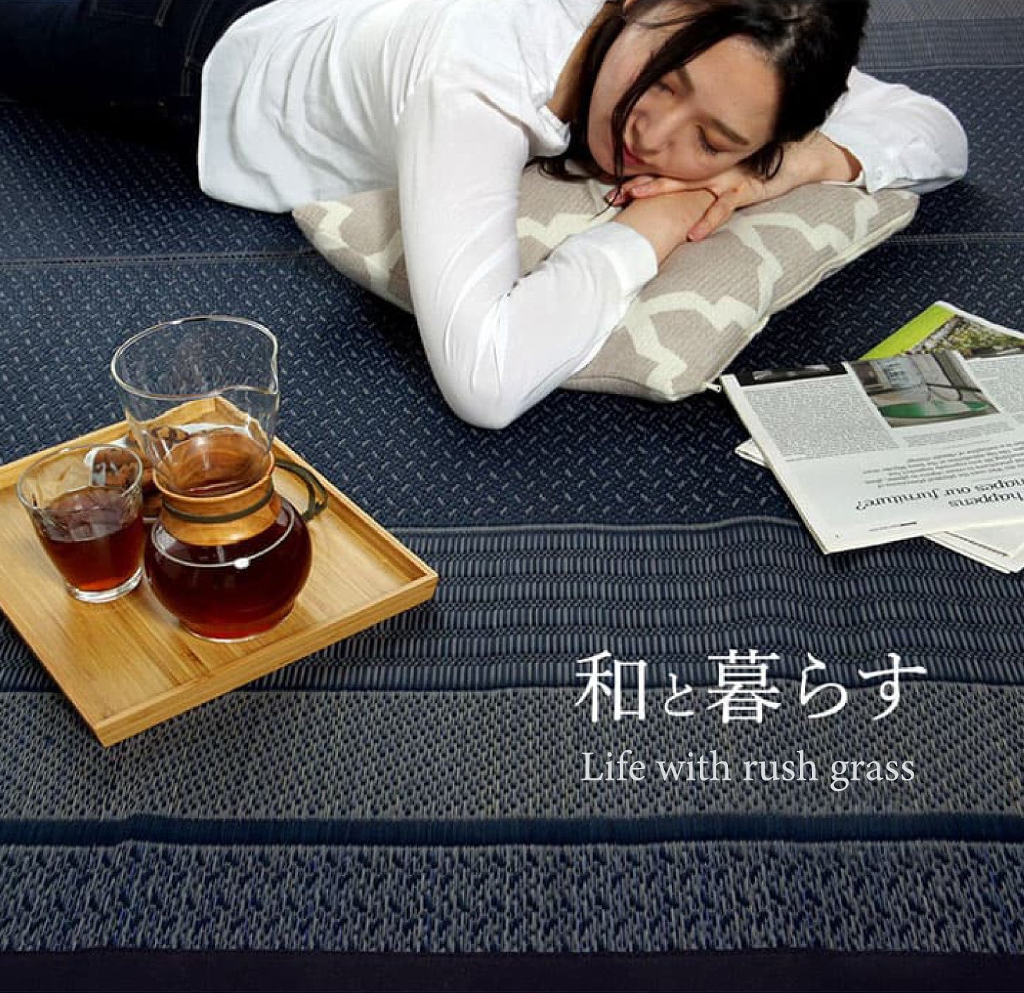 Tatami Mat 100% Japanese Rush Grass Area Rug Goza Igusa - Etsy