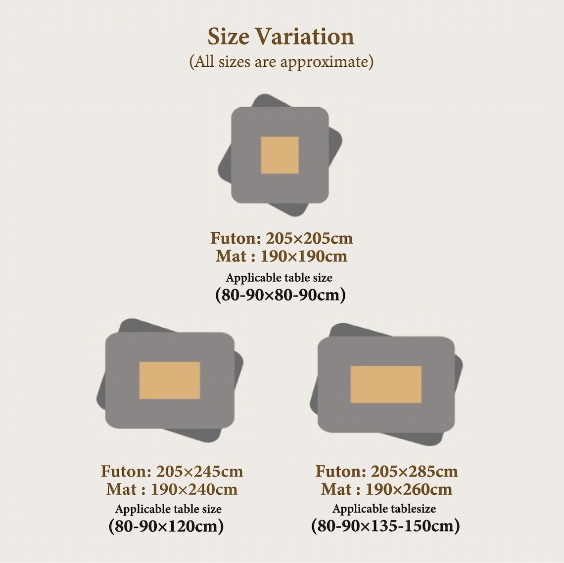 Kotatsu Futon & Mat Set Japanese Comforter Fluffy Premium - Etsy