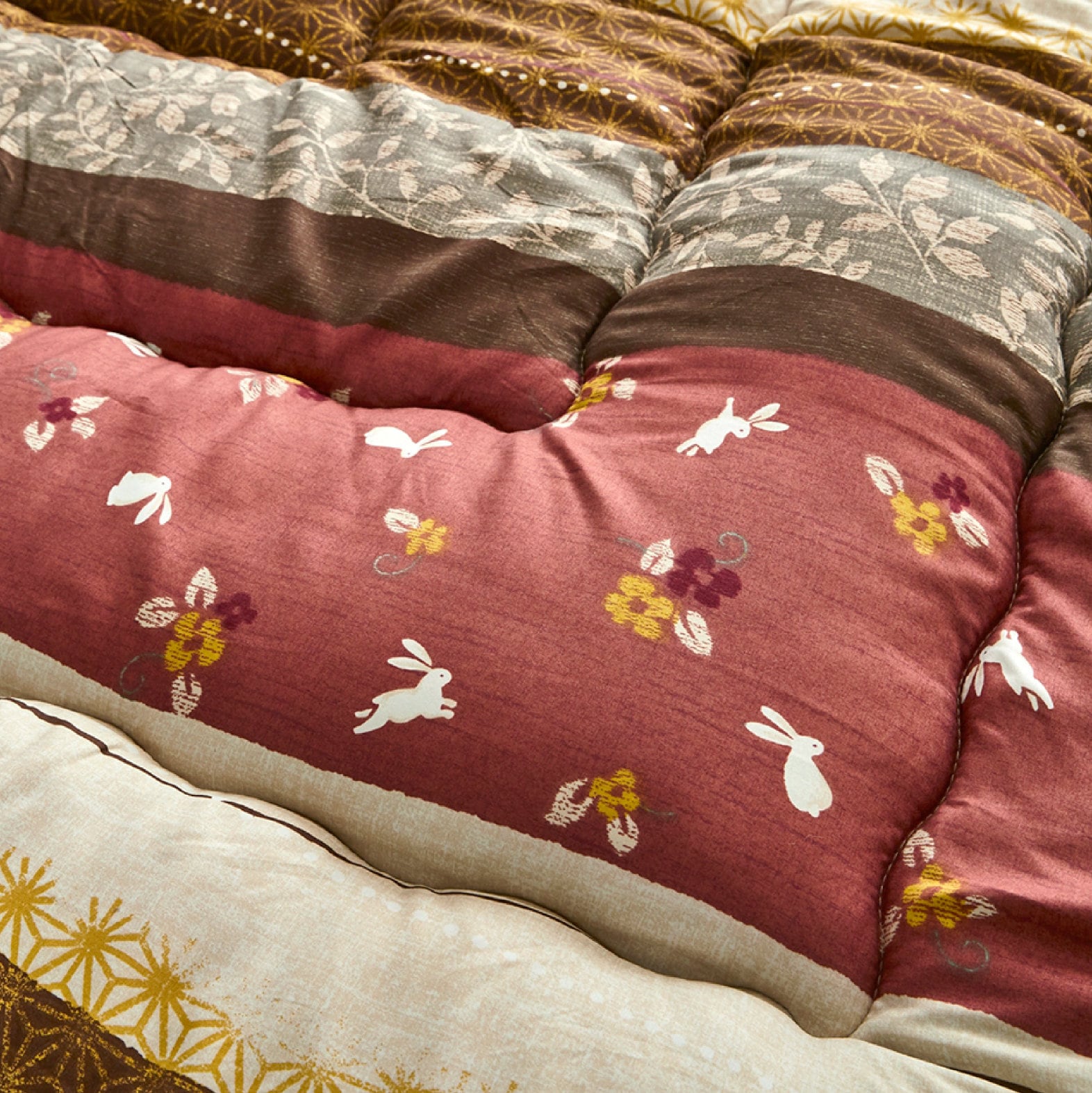 Kotatsu Futon & Mat Set Fluffy Premium Cotton Blanket Table Square ...