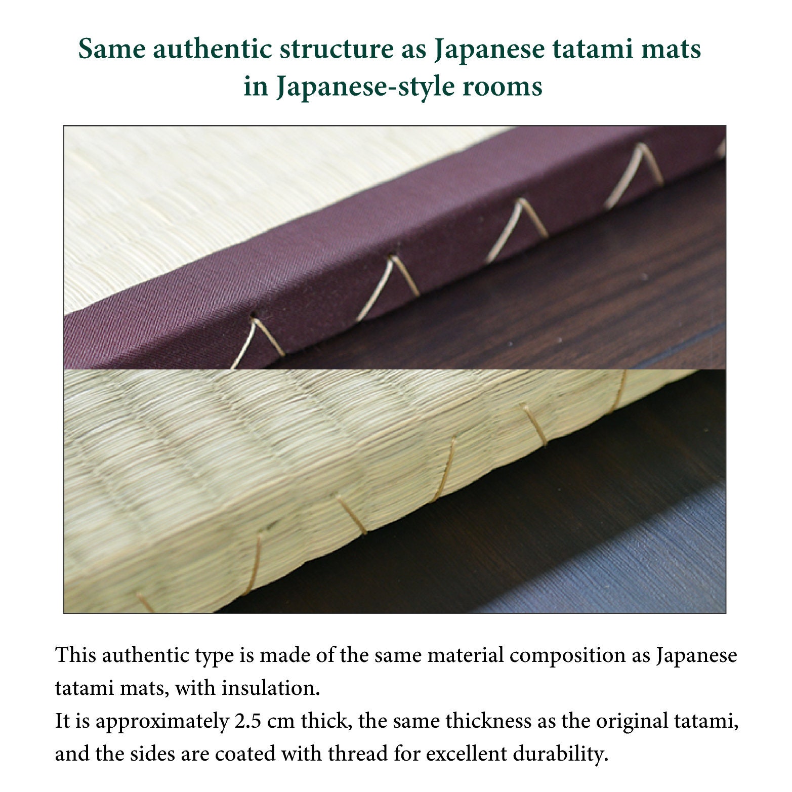 Tatami Mat 100% Japanese Rush Grass, Area Rug Goza Igusa, Traditional ...