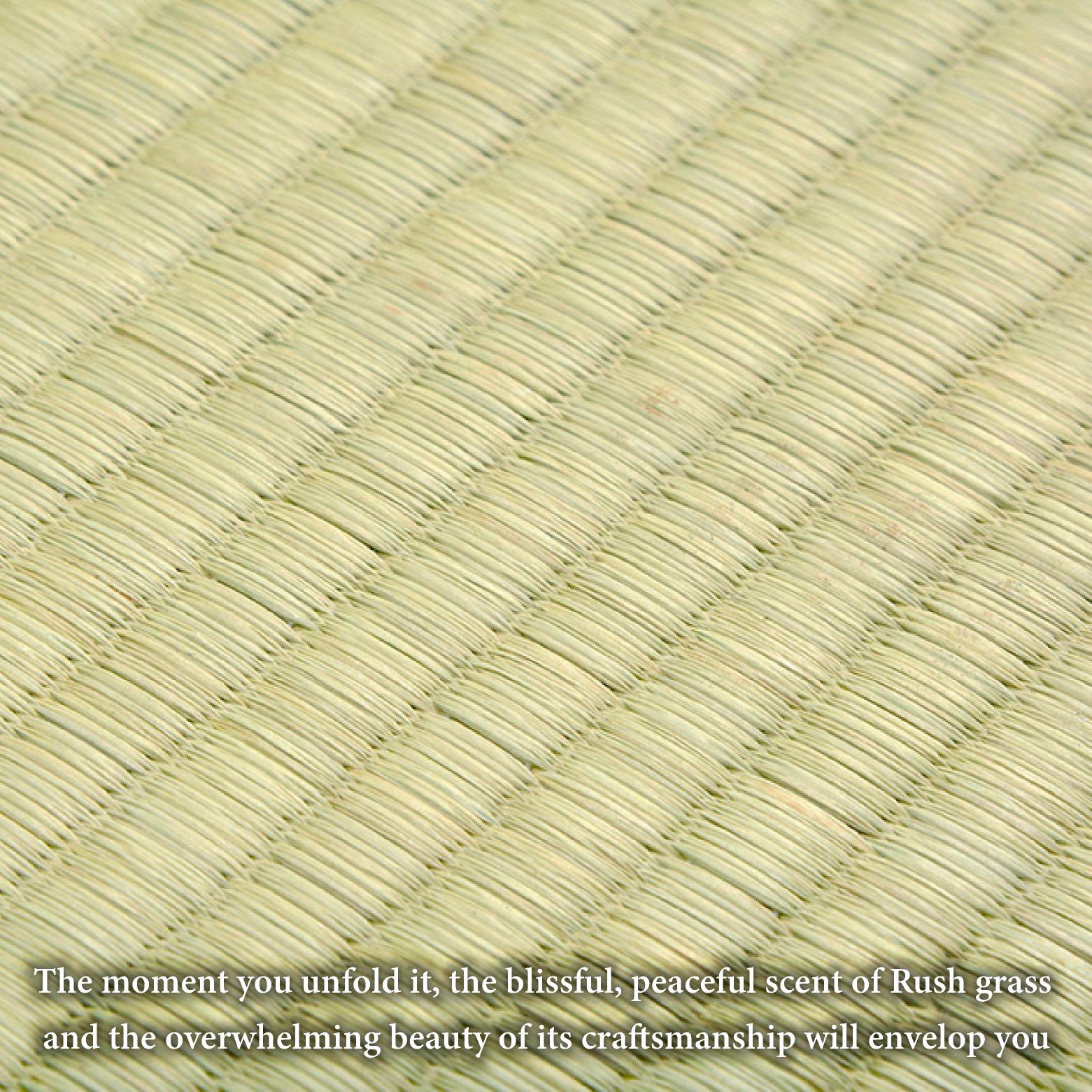 Tatami Mat 100% Japanese Rush Grass, Area Rug Goza Igusa, Traditional ...