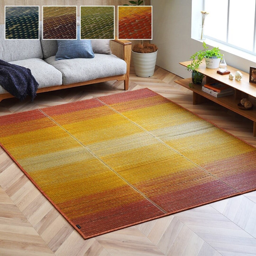 Tatami Mat 100% Japanese Rush Grass, Area Rug Goza Igusa, Traditional ...