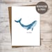 Funny Greeting Card W/ Envelope, Printable Template, Instant Download ...