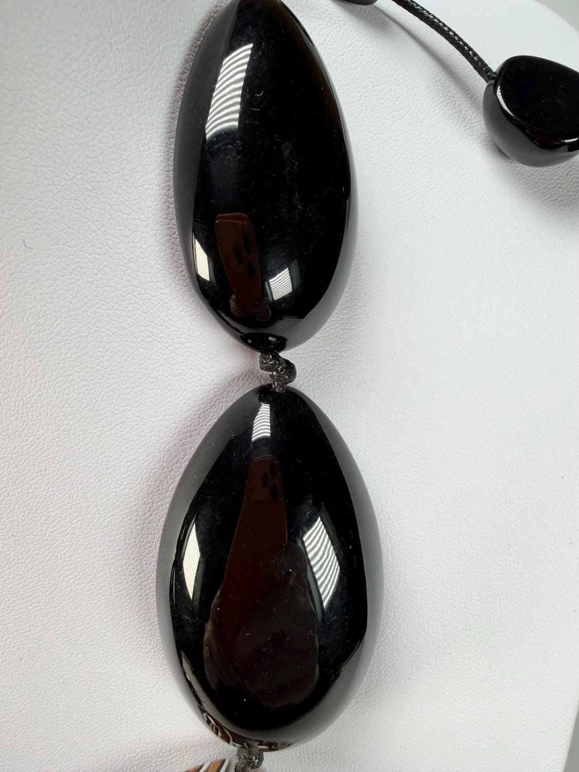 Collana Sobral "Elen" in resina color Carmelo e nera (005411) - Etsy Italia